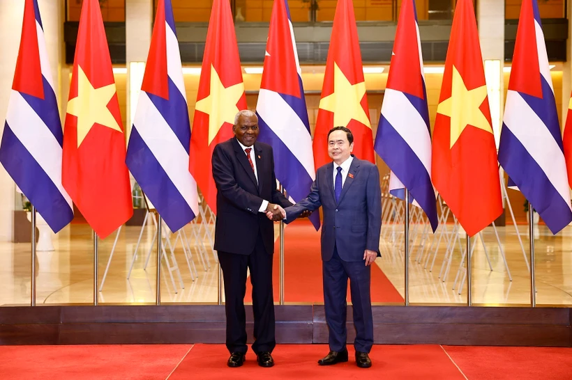 Top legislators of Vietnam, Cuba hold talks | Vietnam+ (VietnamPlus)