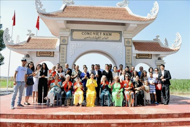 NA Chairman’s spouse visits Vietnam Village in Morocco | Vietnam+ ...
