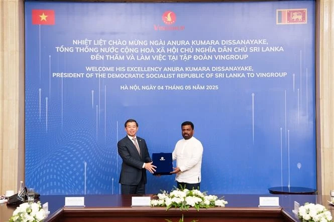 Sri Lankan President praises Vingroup’s investment potential | Vietnam+ ...
