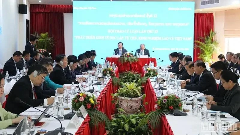 Vietnamese, Lao parties hold 11th theoretical workshop | Vietnam+ ...