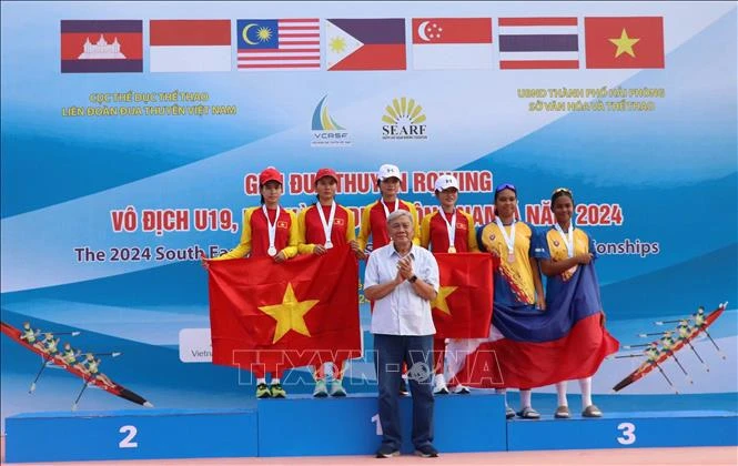 Vietnam ranks first at Southeast Asian rowing championship | Vietnam+ ...