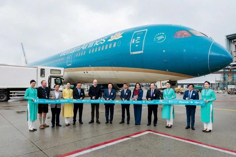 Vietnam Airlines launches direct flight to Munich | Vietnam+ (VietnamPlus)