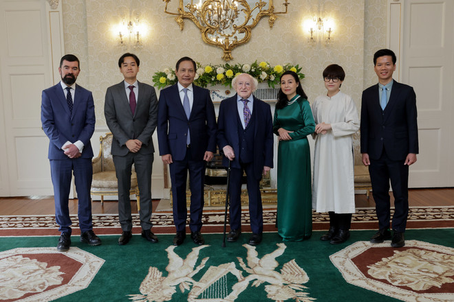 Irish President hails Vietnam's growing regional, global role ...
