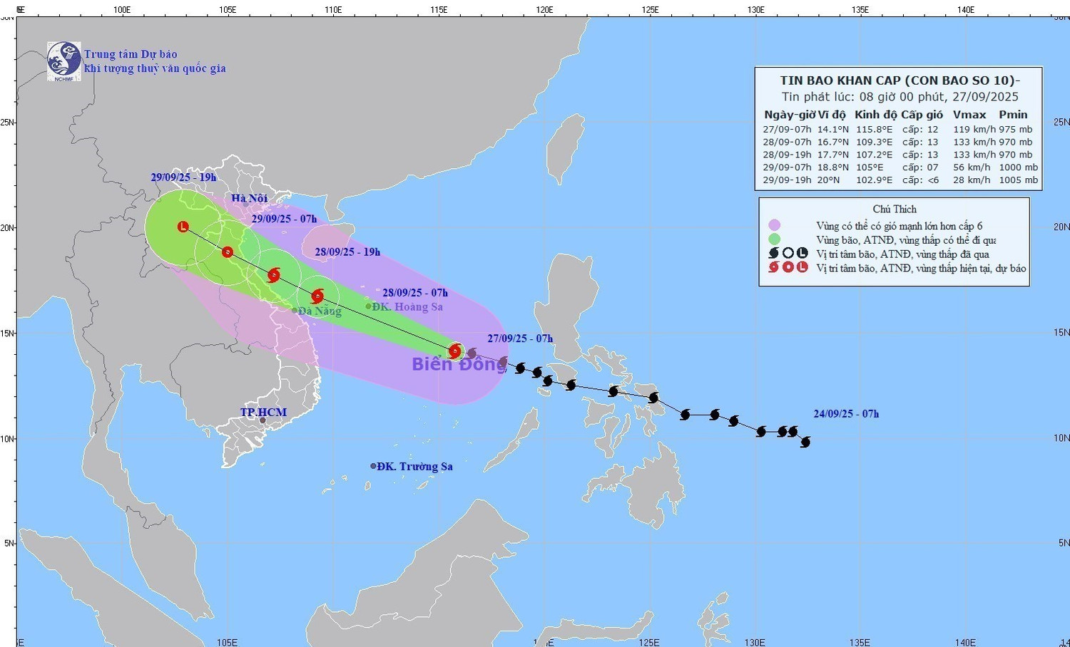 PM orders preparedness as Typhoon Bualoi moving fast towards Vietnam ...