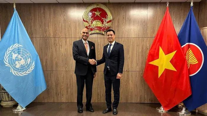 Vietnam, India strengthen cooperation at UN | Vietnam+ (VietnamPlus)