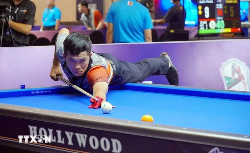 First international 3-cushion carom billiards tournament in Vietnam opens | Vietnam+ (VietnamPlus)