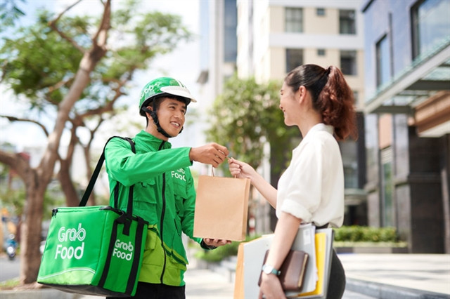 Grab Food takes biggest bite of food delivery in Vietnam survey Vietnam VietnamPlus