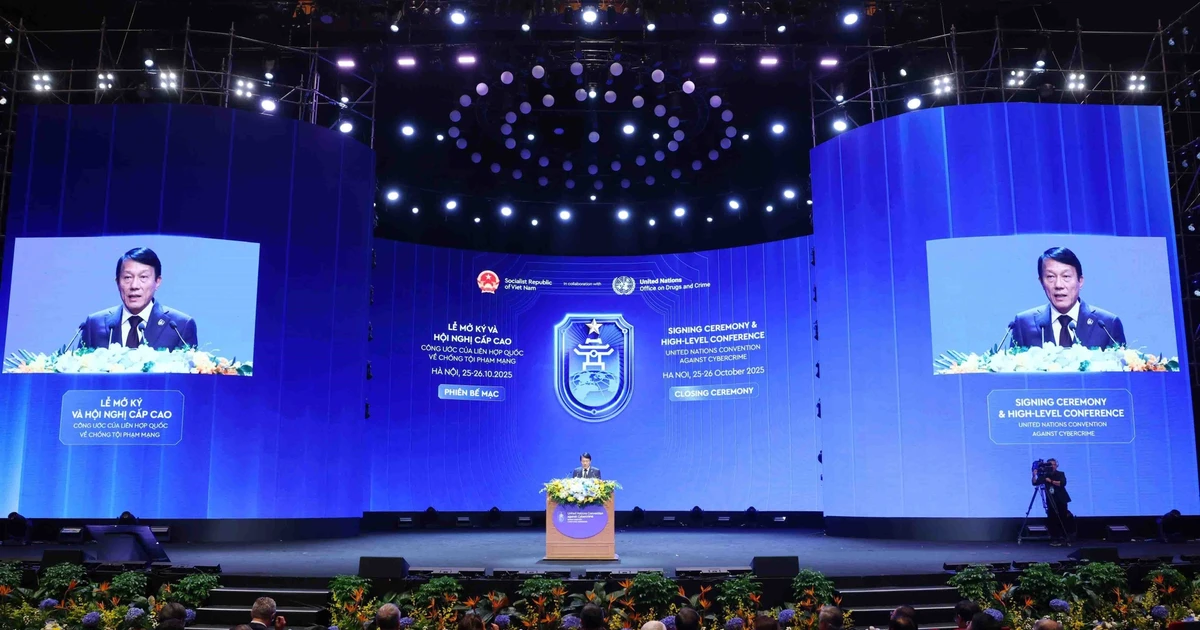 UN Cybercrime Convention signing ceremony concludes in Hanoi | Vietnam+ ...