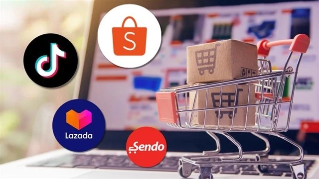 Total sales on Shopee, Lazada, TikTok Shop, Tiki and Sendo last year were double that of 2023 ...