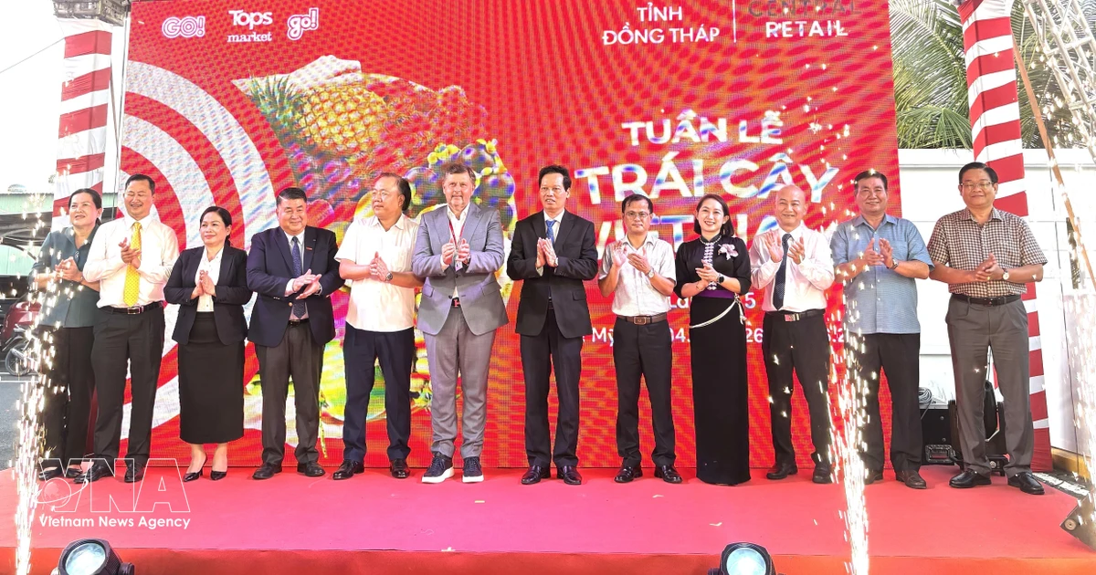 Fifth Vietnam Fruit Week 2026 opens in Dong Thap