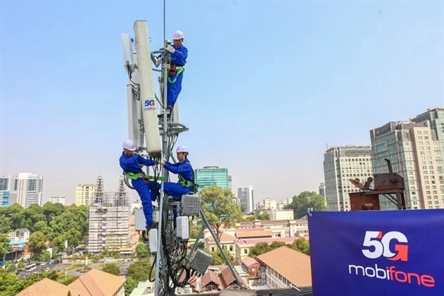 MobiFone officially launches 5G services | Vietnam+ (VietnamPlus)