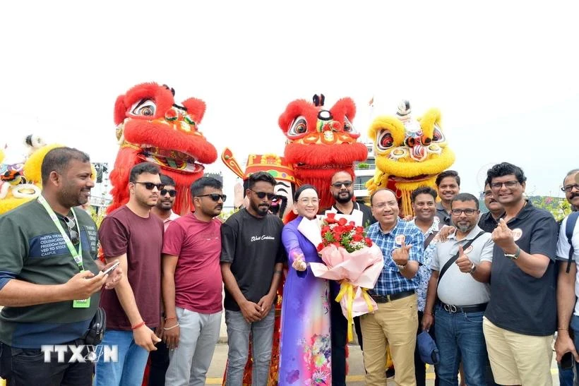 Quang Ninh uses over 100 ships welcoming group of 4,500 Indian tourists ...