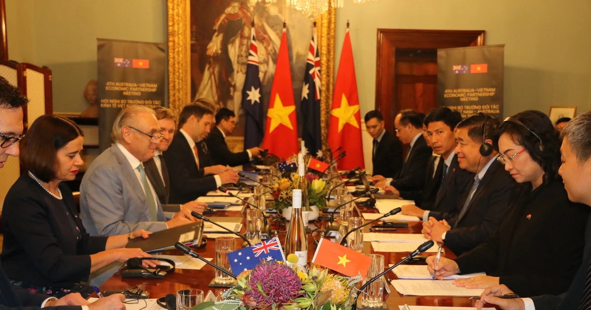 Vietnam, Australia hold fourth economic partnership meeting | Vietnam+ ...