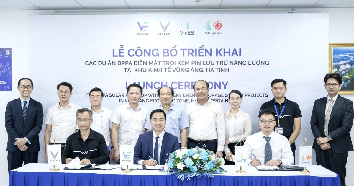VinEnergo launches rooftop solar, battery storage projects in Ha Tinh