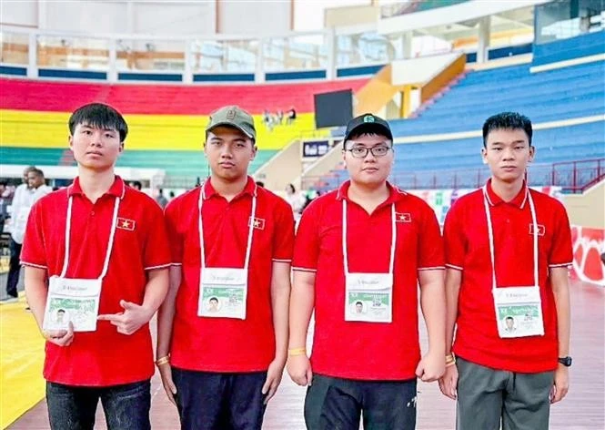 All four Vietnamese students win medals at International Olympiad in ...