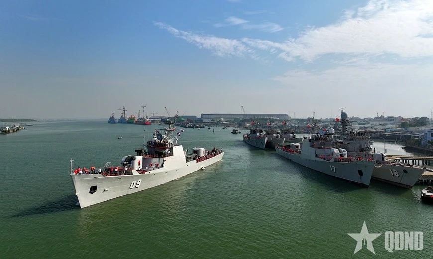 Ship 09 of the Naval Region 2’s Brigade 171 joins MNEK-25 | Vietnam+ ...