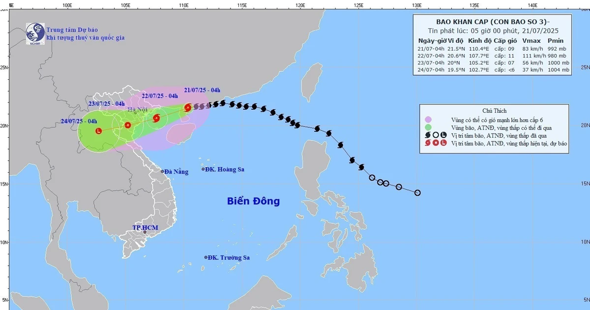 PM sounds alarm as Typhoon Wipha approaches Vietnam