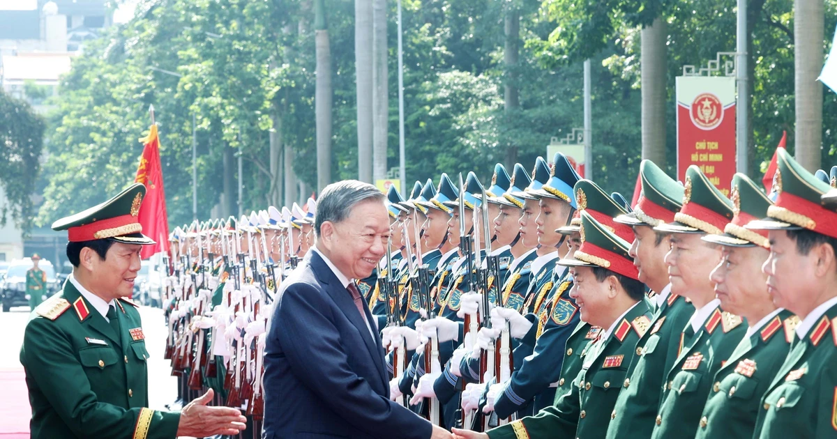 Party chief honors VPA General Staff on its 80th traditional day ...