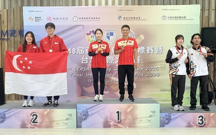Vietnam bags sixth gold at Southeast Asian Shooting Championships