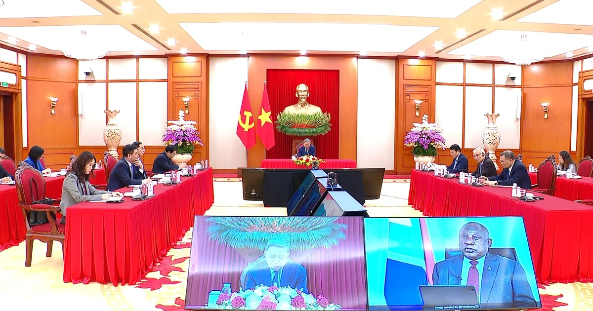 Party chief holds phone talks with ANC President, South African ...