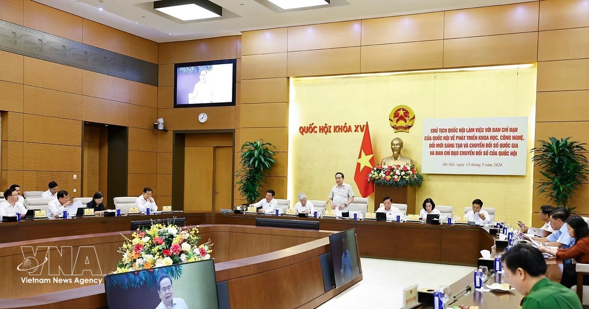 National Assembly Chairman urges digital transformation in legislature ...