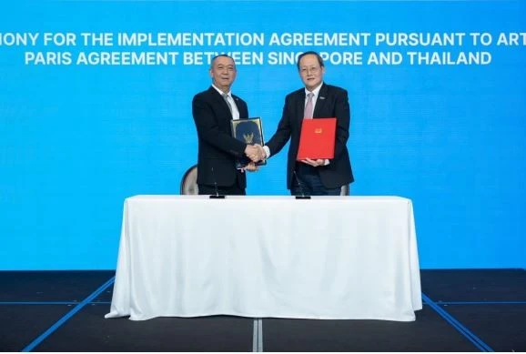 Singapore, Thailand sign implementation agreement on carbon credits ...