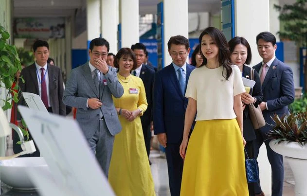 First Lady of RoK attends introduction of Samsung global CSR programme ...