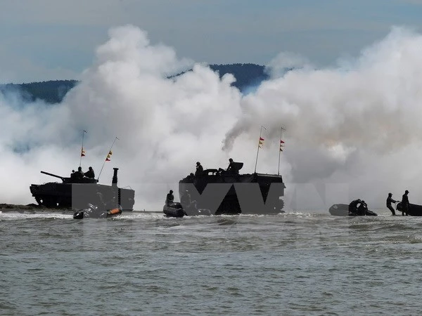 ADMM-Plus exercise underway in Singapore, Brunei | Vietnam+ (VietnamPlus)