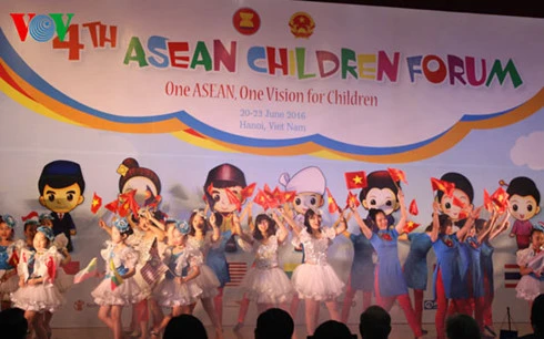Fourth ASEAN Children Forum closes in Hanoi | Vietnam+ (VietnamPlus)