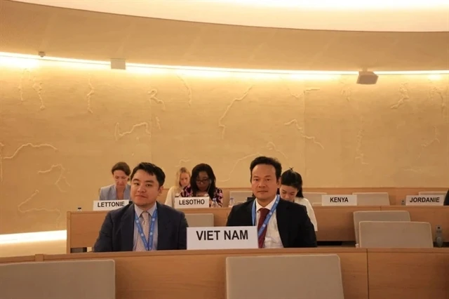 UNHRC adopts resolution co-proposed by Vietnam | Vietnam+ (VietnamPlus)