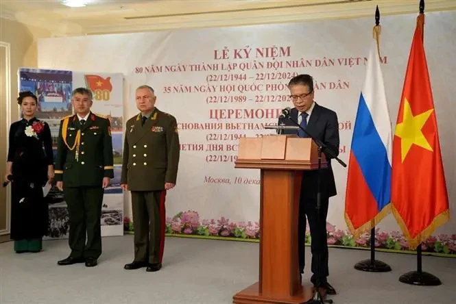 80th anniversary of Vietnam People’s Army marked abroad | Vietnam+ ...