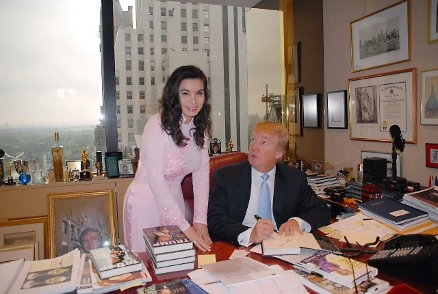 First Mrs. World Kim Hong recalls memories of Donal Trump | Vietnam+ ...