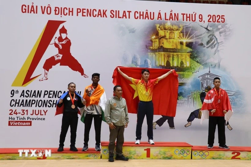 Vietnam tops medal table at 2025 Asian Pencak Silat Championship