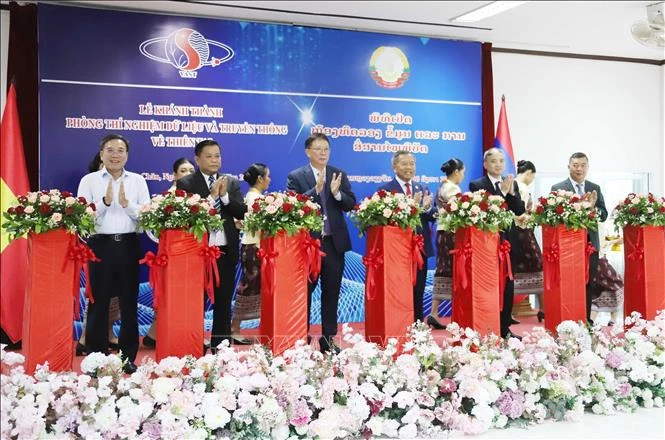 Vietnam, Laos open disaster data lab in Vientiane | Vietnam+ (VietnamPlus)