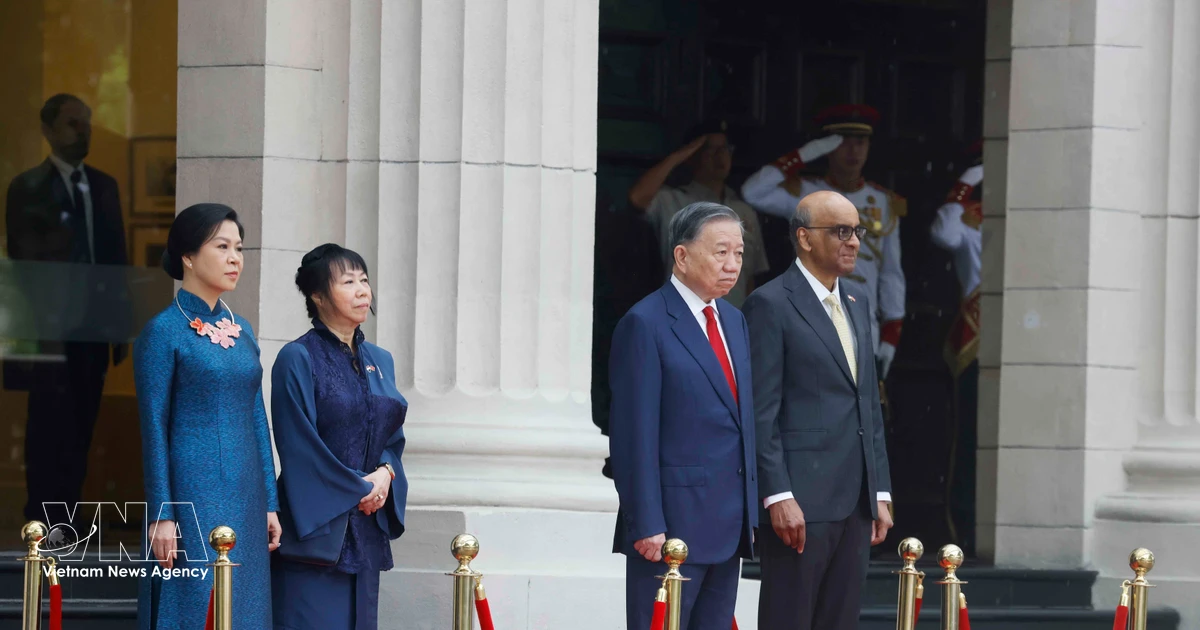 Ceremonial welcome held for Party General Secretary and State President ...