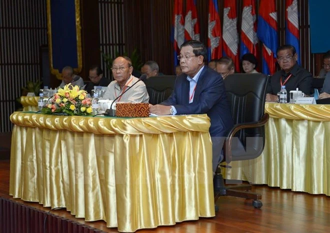 Cambodia: PM Hun Sen elected as President of ruling CPP party | Vietnam+ (VietnamPlus)