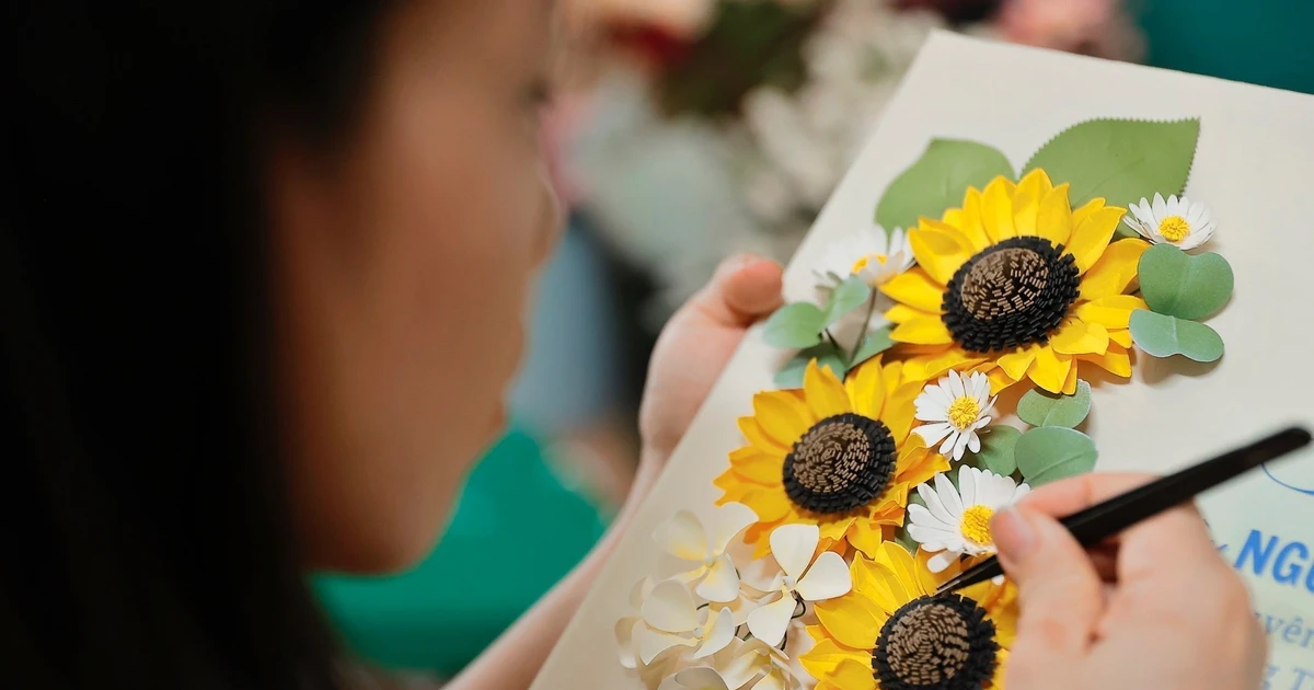 Maypaperflower - artistic paper flower craft in Hue | Vietnam+ ...