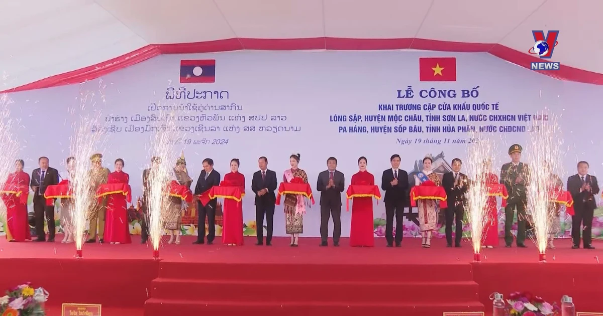 Long Sap–Pa Hang int'l border gate pair opens | Vietnam+ (VietnamPlus)