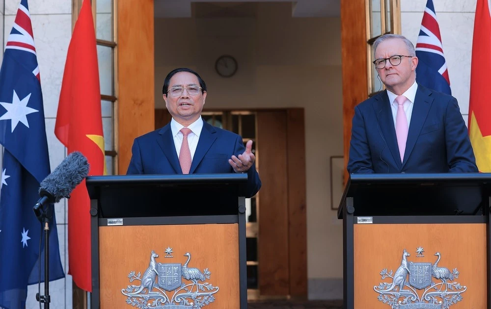 Vietnam, Australia issue joint statement on elevation of ties to comprehensive strategic ...