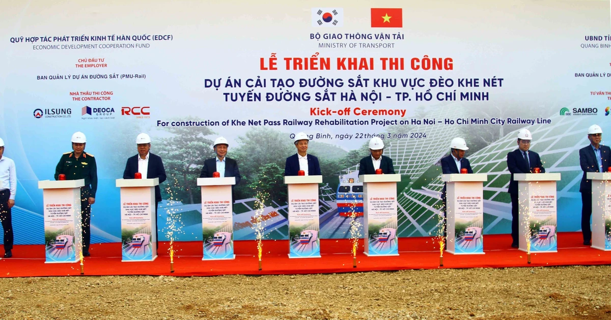 Construction starts on first railway project using RoK’s ODA | Vietnam+ ...