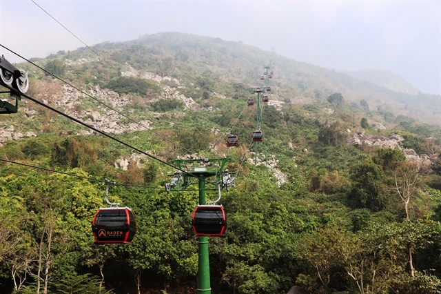 New cable car at Ba Den Mountain launched | Vietnam+ (VietnamPlus)