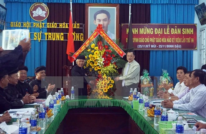 Hoa Hao Buddhism founder’s birthday marked | Vietnam+ (VietnamPlus)