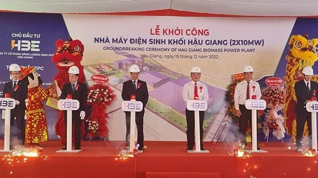 Construction starts for biomass power plant using rice husk fuel in Hau ...