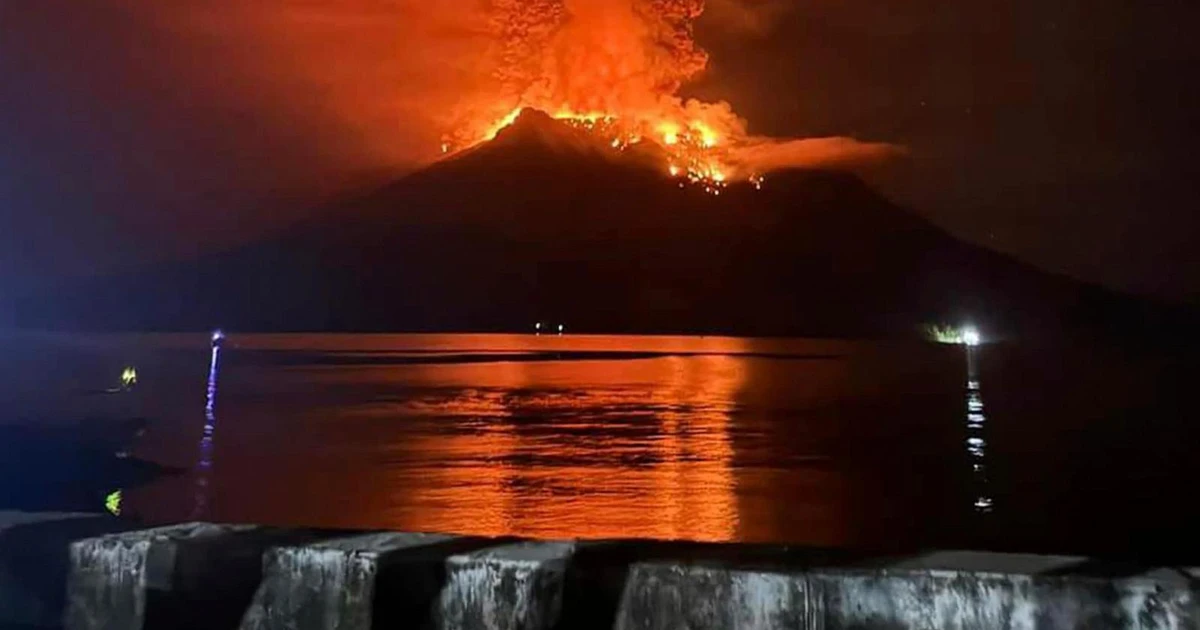 Indonesia lifts tsunami alert given after Ruang volcano’s eruption ...