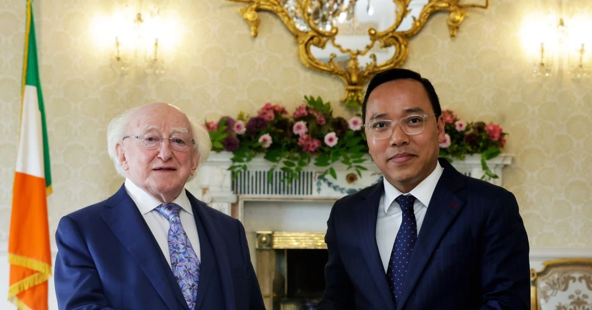 Vietnamese ambassador presents credential letter to Irish President ...