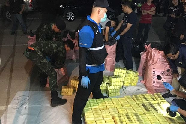 7.4 million speed pills, 20 kg of ice seized in northern Thailand ...