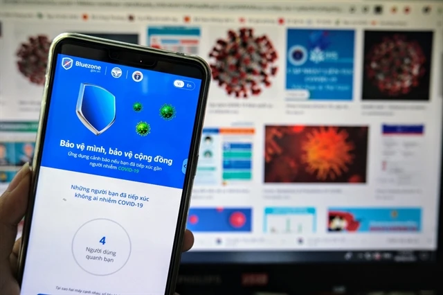 COVID-19 tracing app Bluezone hits 10 million users | Vietnam+ ...