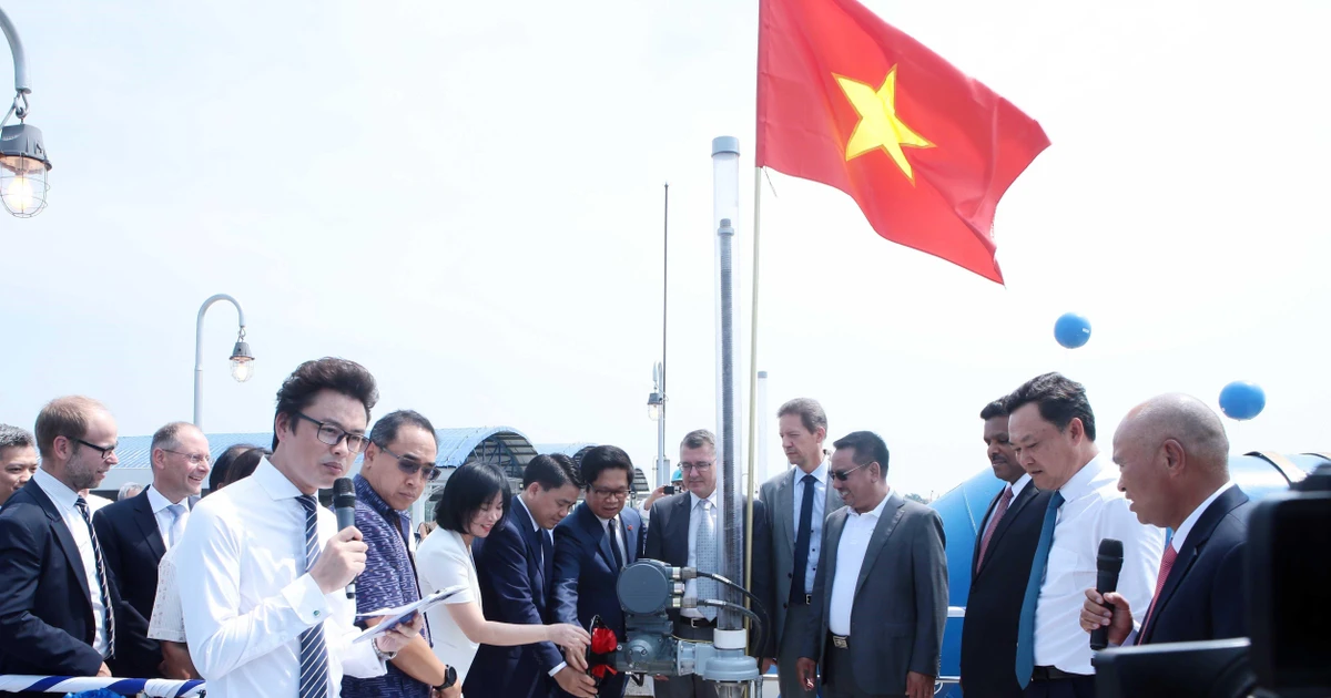 First phase of Duong River surface water plant inaugurated | Vietnam+ ...