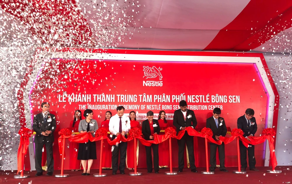 Nestle Vietnam inaugurates new distribution centre in Hung Yen province ...
