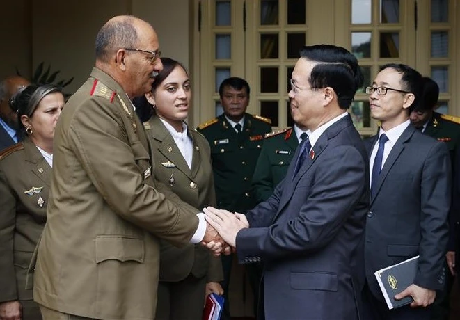 State leader hosts Chief of General Staff of Cuban Revolutionary Armed ...